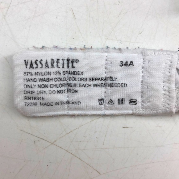 vassarette | Intimates & Sleepwear | Vassarette 72239 White Padded ...